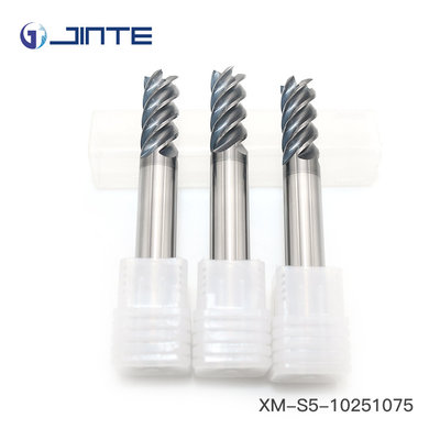 5 Flutes Solid Carbide Milling Cutters CNC Cutting Tools For Stainless Steel