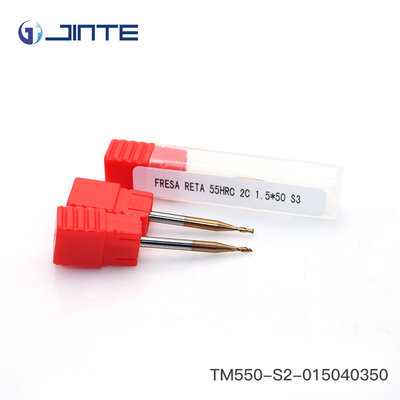 HRC58 High Rresistance Tungsten Carbide Milling Bits Four Flute End Mill