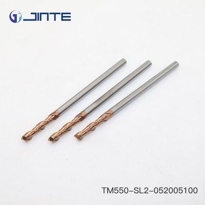 Durable High Precision Carbide Square End Mill / CNC Milling Cutting Tools