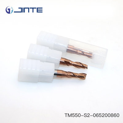 High Performance Flat Milling Cutter AITiN Coating Solid Carbide End Mill 2 Flute