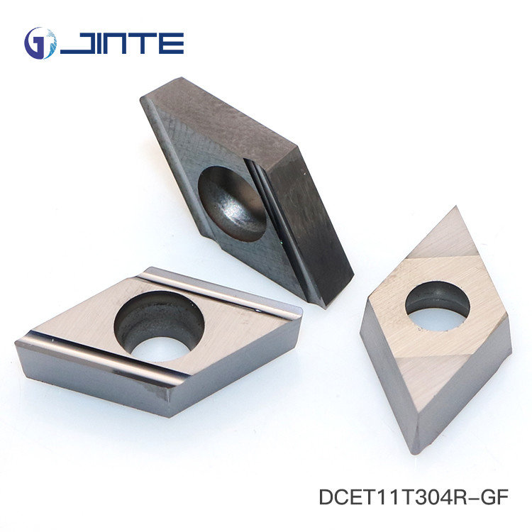 Precision Uncoated Carbide Cermet Inserts Turning Indexable Tools DCMT11T304R