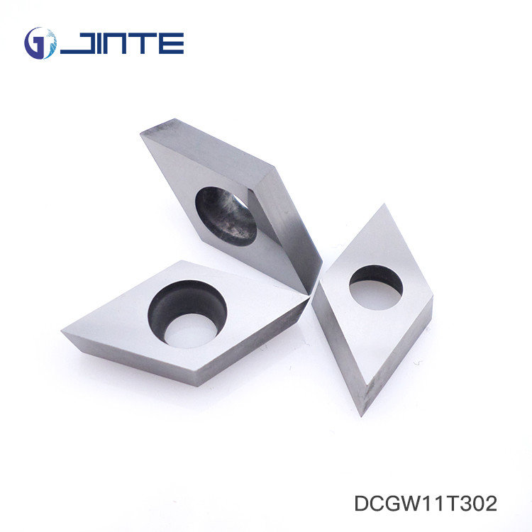ISO Carbide Insert Blanks , PCD CBN Matrix Inserts Turning Milling Grooving Cutting Tool