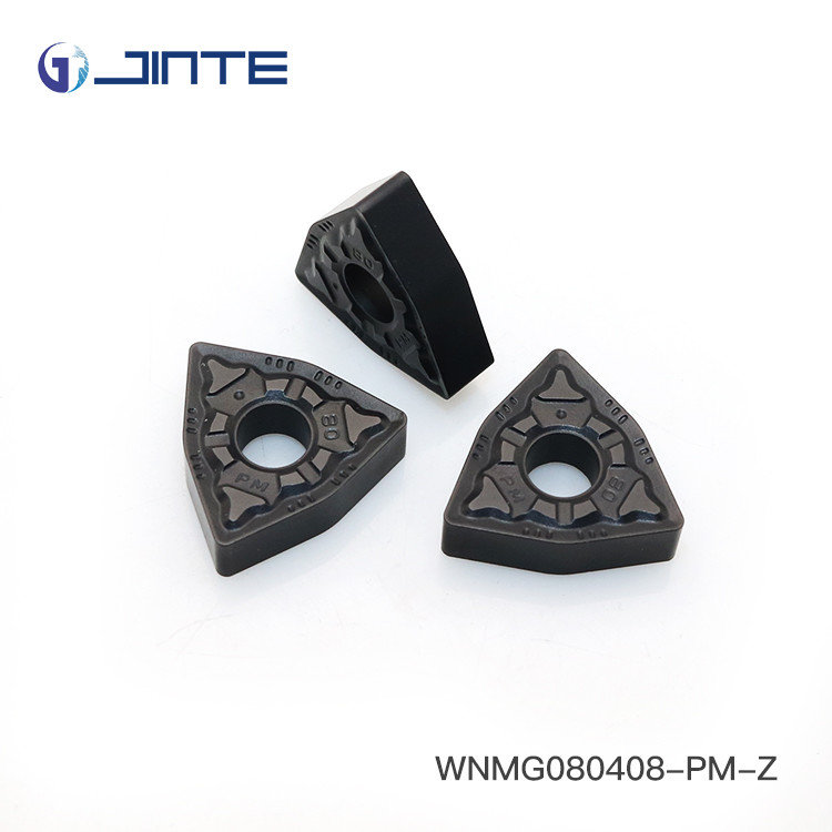 Triangle Carbide Turning Inserts Cutting Tools WNMG080408 - PM For Steel Machining