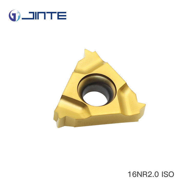 16IR 2.0 ISO Tungsten Carbide Internal Threading Insert for Steel
