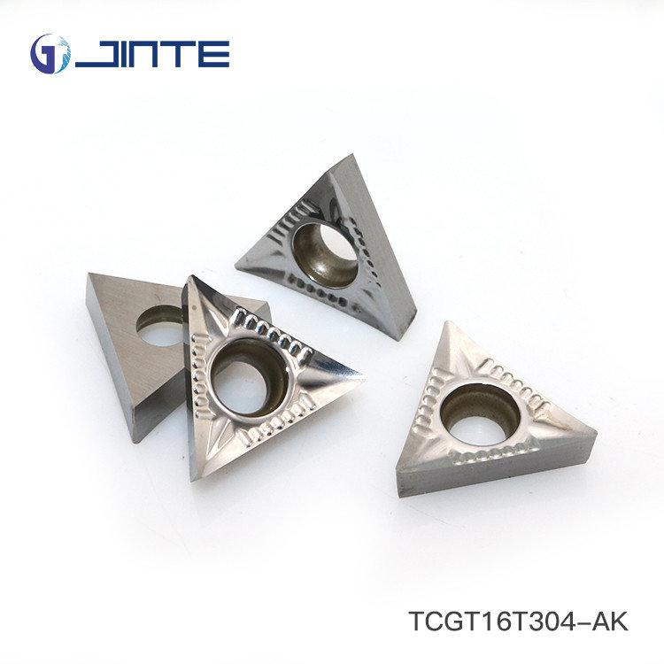 Carbide Lathe Cutting Inserts High Finish TCGT 16T304 For Aluminum