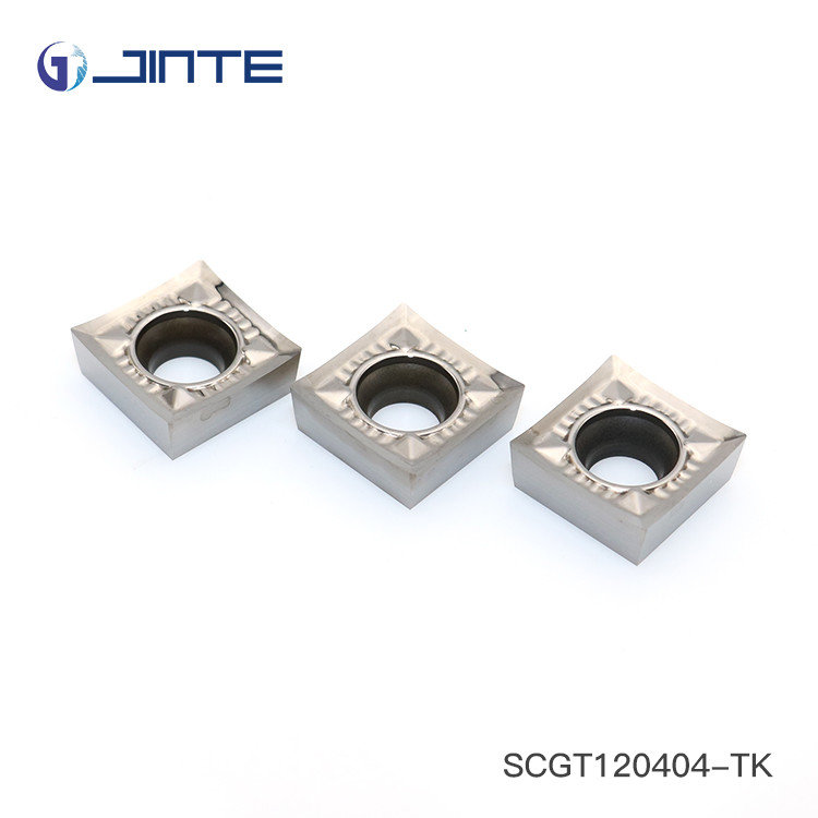 High Finish Aluminum Turning Inserts , Carbide Tip Inserts SCGT 120404