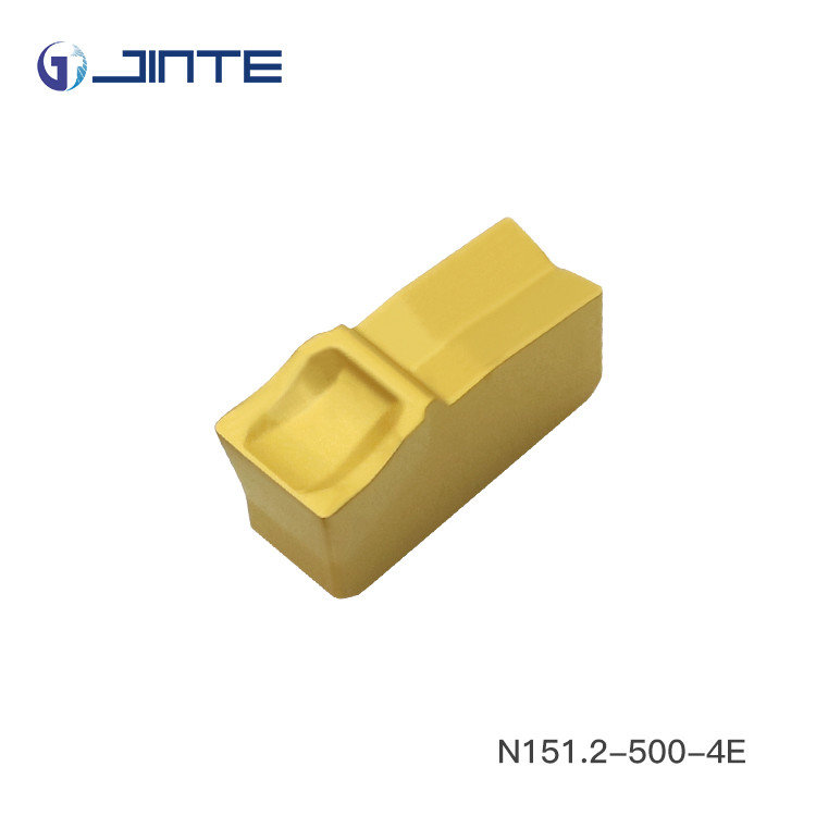 Tungsten Carbide Cutting Off Parting And Grooving Inserts N151.2-500-4E