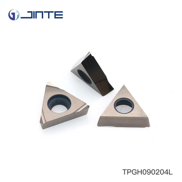 CNC Carbide Boring Insert Cutting Tool , Triangle Carbide Inserts TPGH090204L