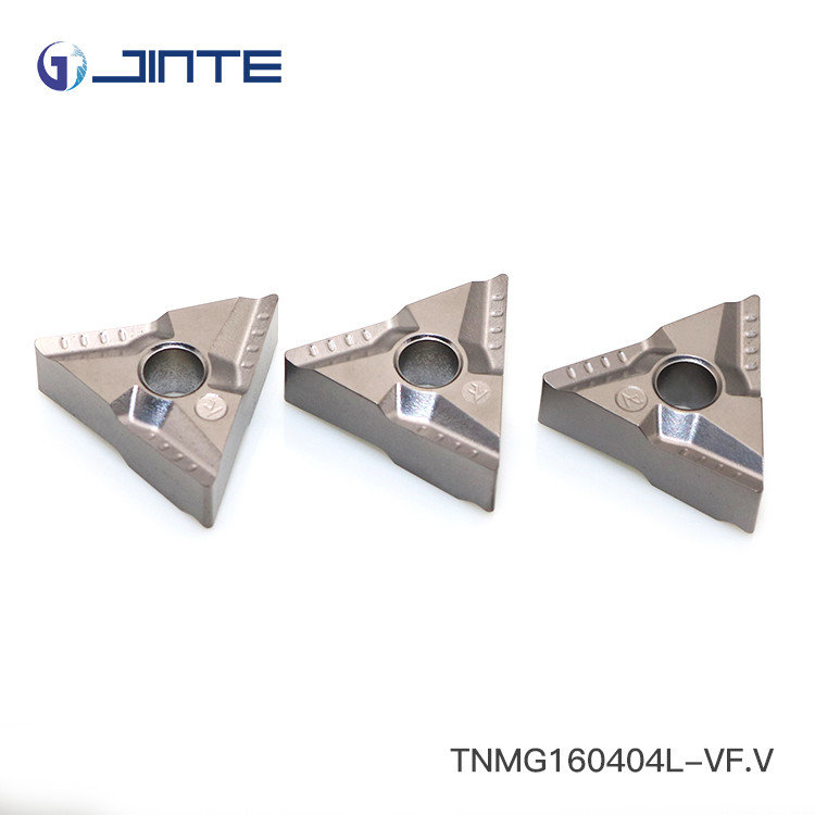 Tungsten Carbide CNC Ceramic Cutting Inserts For Turning Tools TNMG160404L