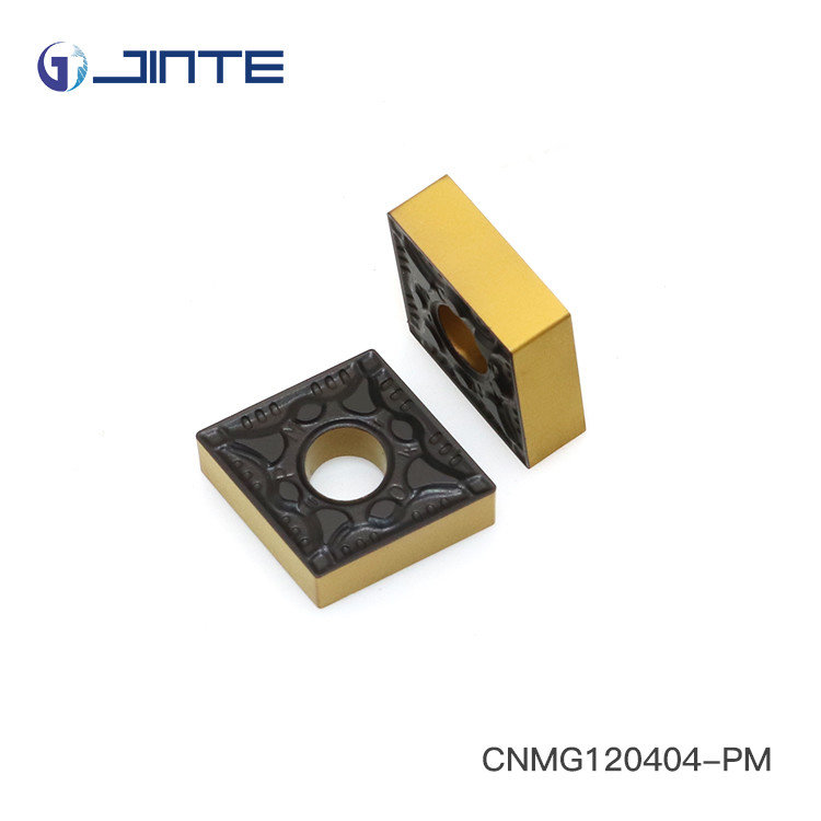 Grade 4225 Carbide Turning Inserts For High Hardness Steel CNMG120404 - PM