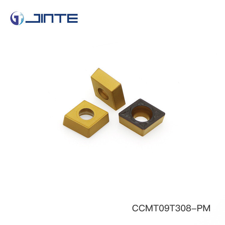 Extensive Versatility Carbide Turning Inserts CVD Double Color Coating CCMT09T308 - PM
