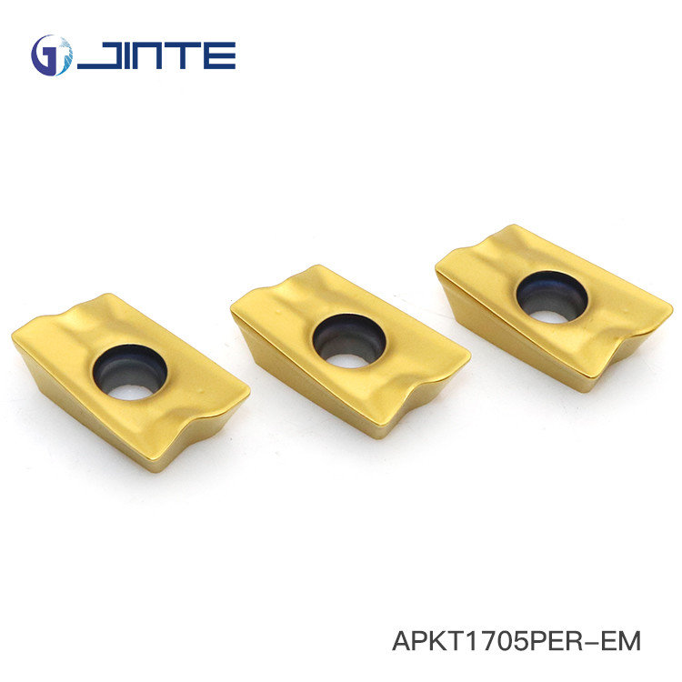 APKT1705PER - EM CNC Carbide Inserts , Indexable Carbide Milling Inserts