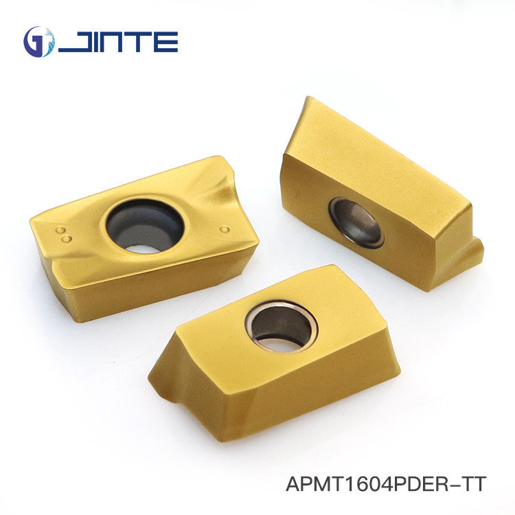 APMT1604PDER Custom Carbide Inserts , Square Carbide Cutters Milling Inserts