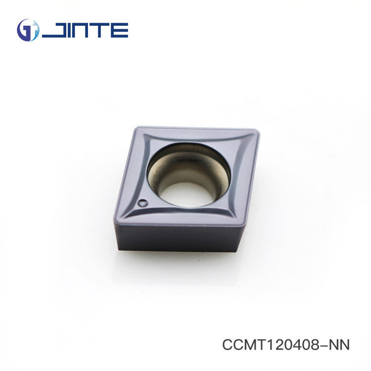 PVD Coating Cemented Carbide Inserts , CCMT120408 CNC Turning Tool Inserts