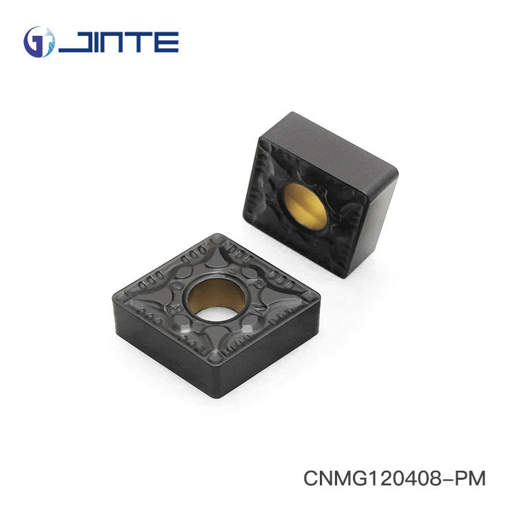 Hard Steel CNC Carbide Inserts , Cnc Turning Inserts CVD Coating CNMG120408 - PM
