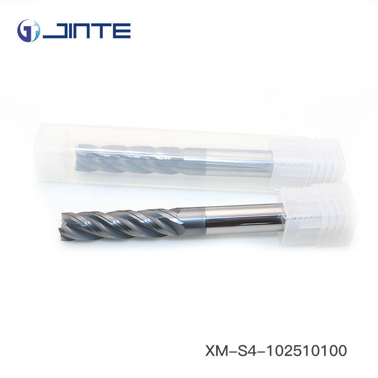 10mm Cnc End Mill Carbide 4 Flute Flat End Mill Cutting Stainless Steel