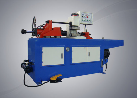 China Two Work Station Pipe End Forming Machine For Steel Made Furniture Making supplier