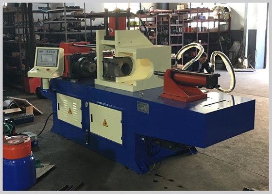 China PLC Control Pipe End Forming Machine Oil Pressure 14Mpa 3200 * 750 * 1500mm supplier