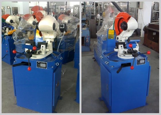 China Bumper Pipe Manufacturing Equipment Metal Circular Sawing Machine With Hand Movement supplier