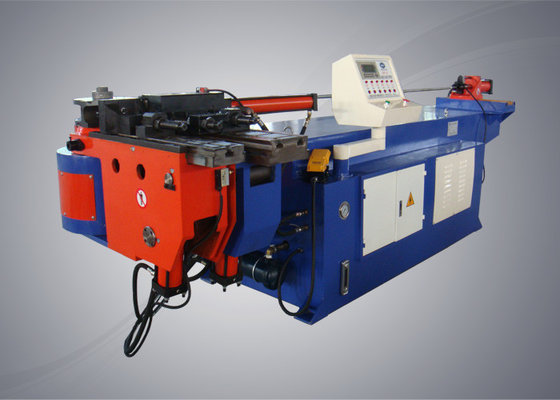 Muffler Exhaust Pipe Bender , Cnc Pipe Bending Machine With Cooling Circulation System supplier