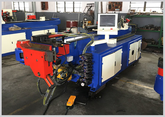 High Performance Automatic Tube Bender , Mandrel 3 Axis Pipe Bending Machine supplier