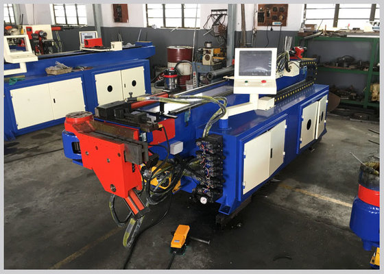 High Performance Automatic Tube Bender , Mandrel 3 Axis Pipe Bending Machine supplier