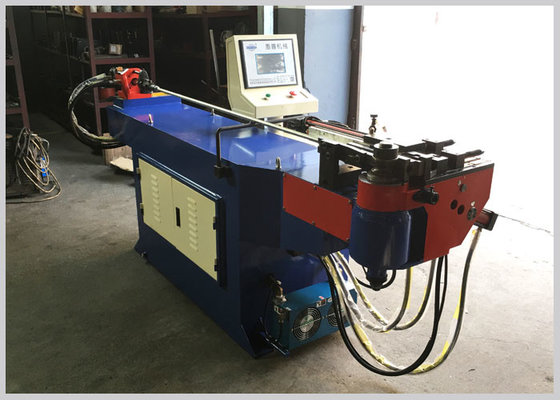 Bumper Manufacturing Steel Pipe Bender , DW38NC Mandrel Exhaust Pipe Bender supplier