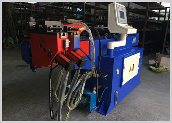 Custom 220v / 380v Hydraulic Pipe Bending Machine Heavy Duty Touch Screen Control supplier