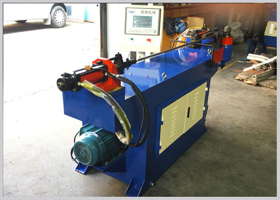 Aluminum PipeHydraulic Pipe Bending Machine DW38NC 4KW Low Power Construction supplier