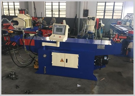Professional Semi Automatic Pipe Bending Machine Low Power Construction supplier