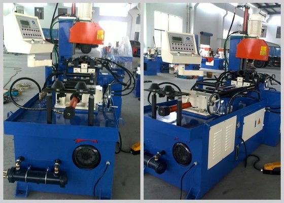 Copper / Cast Iron Tube Automatic Pipe Cutting Machine Fast Cutting Speed supplier