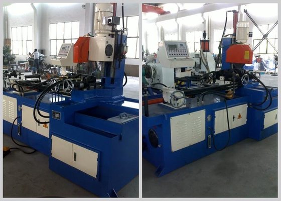 Handle Bar Steel Tube Cutting Machine , Full Automatic Metal Tube Cutting Machine supplier
