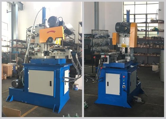 Stainless Steel Pipe Cutting Machine , Semi Automatic Tube Cutting Machine supplier