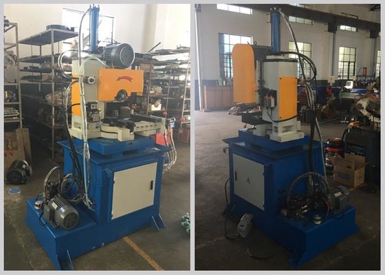 Custom Semi Automatic Pipe Cutting Machine Two Way Clamps Low Noise Low Pollution supplier