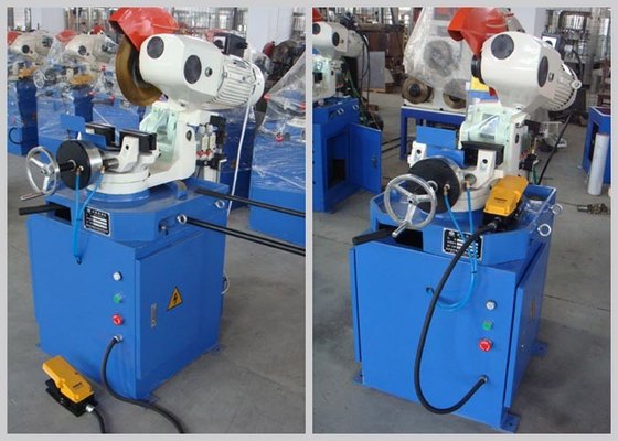 Hydraulic Driving Semi Automatic Pipe Cutting Machine Precision Cutting supplier