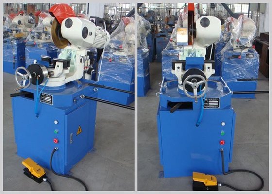 Pneumatic Steel Tube Cutting Machine , Metal Circular Sawing Auto Pipe Cutting Machine supplier