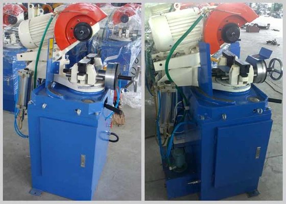 Air - Operated  Semi Automatic Pipe Cutting Machine High Speed Low Power Consumption supplier