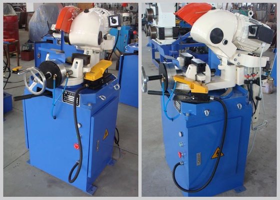 Easy Operation Pneumatic Pipe Cutting Machine Semi Automatic High Control Accuracy supplier