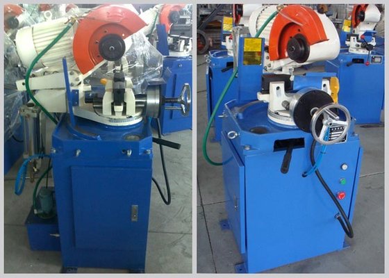 Easy Operation Pneumatic Pipe Cutting Machine Semi Automatic High Control Accuracy supplier
