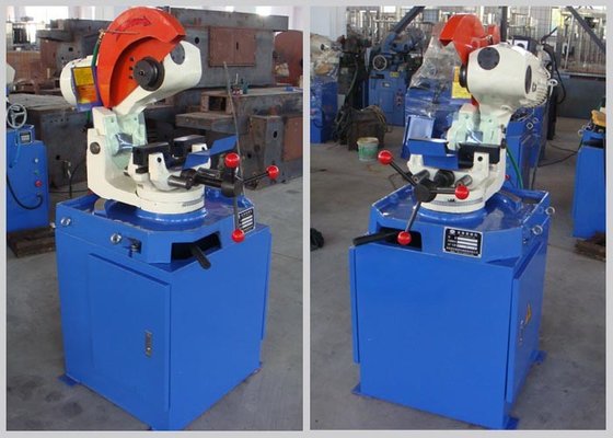 Custom Metal Pipe Bending Machine , Aluminum Tube Cutting Machine Easy Maintaince supplier