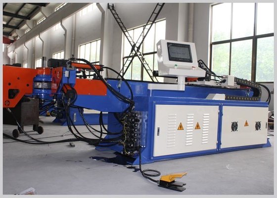 Custom Tube Pipe Bending Machine , PLC Control ss Pipe Bending Machine supplier