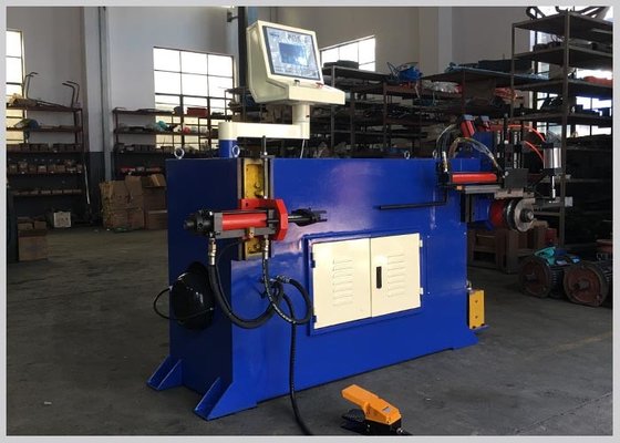 Stainless Steel Tube Semi Automatic Pipe Bending Machine 4KW Low Power Construction supplier