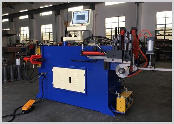 High Efficiency Hydraulic Cnc Tube Bender , Multi Function Hydraulic Exhaust Pipe Bender supplier