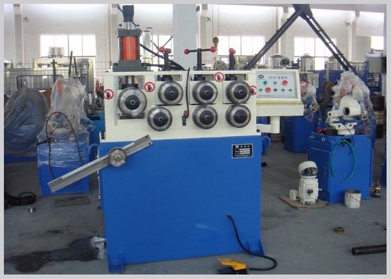 Three / Seven Roller Square Pipe Bending Machine Speed 4m / Min For Pipe Spiralling supplier