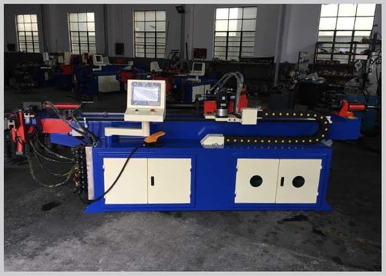Steel Tube Bending Machine Microcomputer Control , Handle Bar Tube Bending Equipment supplier