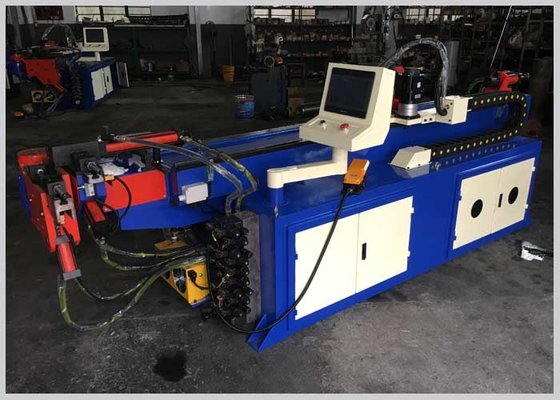 High Efficiency Hydraulic Pipe Bending Machine , Stainless Steel Pipe Bender supplier