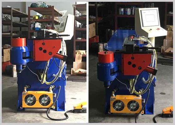 High Performance Cnc Tube Bender , Steel Tube Bender Stable Bend Angle 380v / 440v 4KW supplier