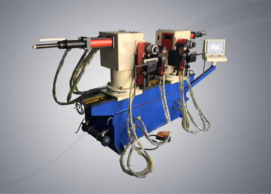 High Efficiency Double Head Pipe Bending Machine Electric Control System SW38 - 90° supplier