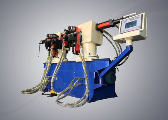 Double Head Aluminium Tube Bending Machine , High Safety Pipe Bending Equipment supplier