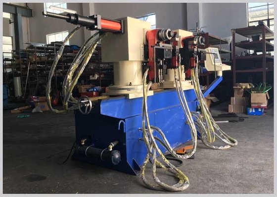 Light Duty Automatic Pipe Bender , Double Head Tube Bending Equipment supplier
